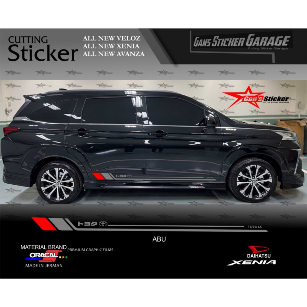 Toyota Avanza 2024 2025 Sticker Toyota Veloz 2024 2025 Sticker | Shopee ...