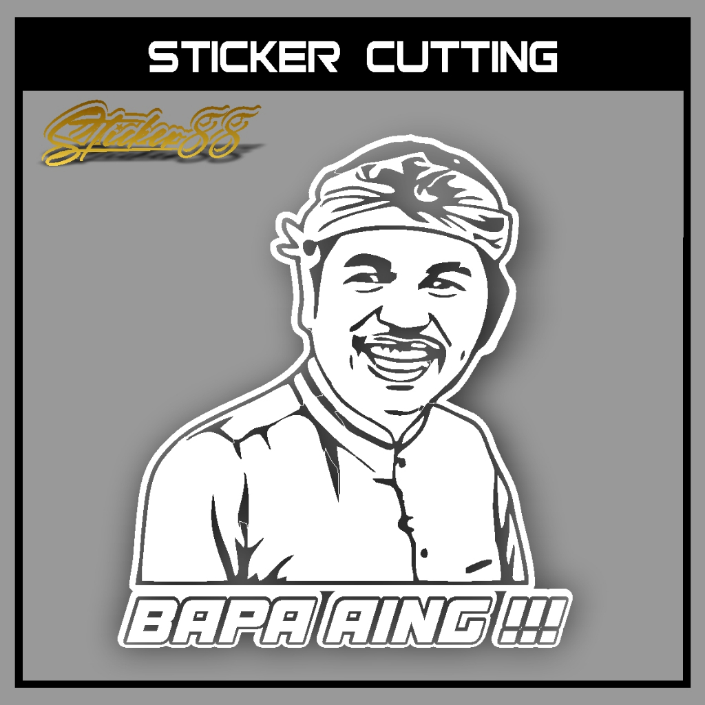 LATEST ! Cutting dedi mulyadi stickers, Mr. aing / kang dedi mulyadi ...