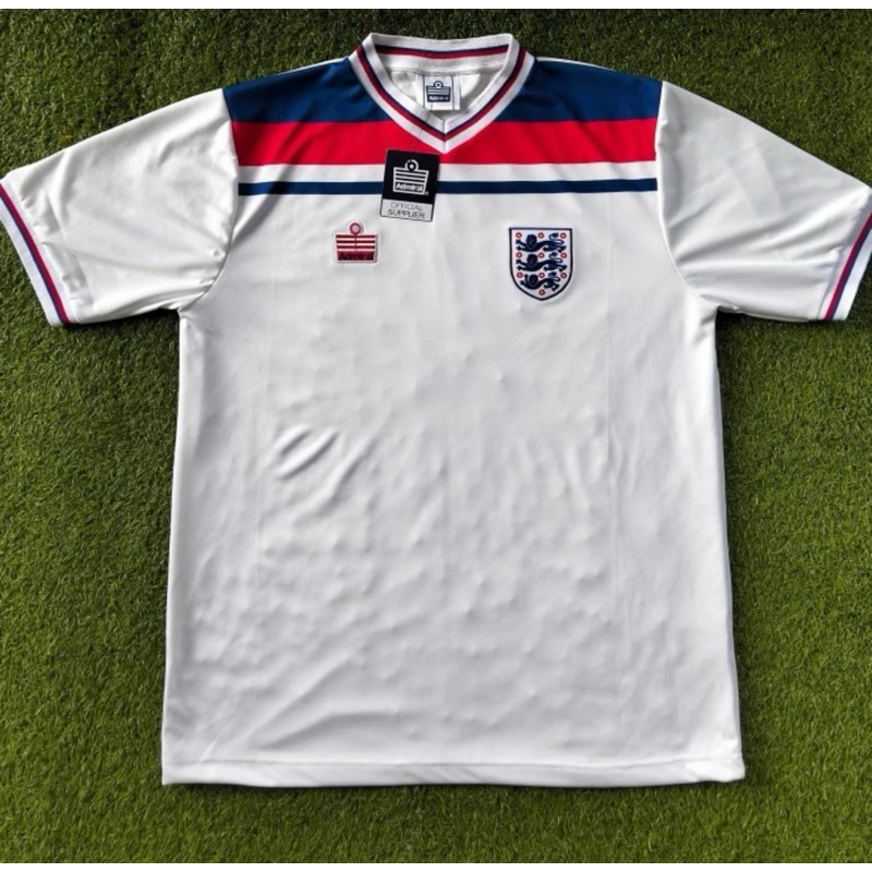 ENG LAND England World CUP 82 classic Retro Jersey | Shopee Malaysia