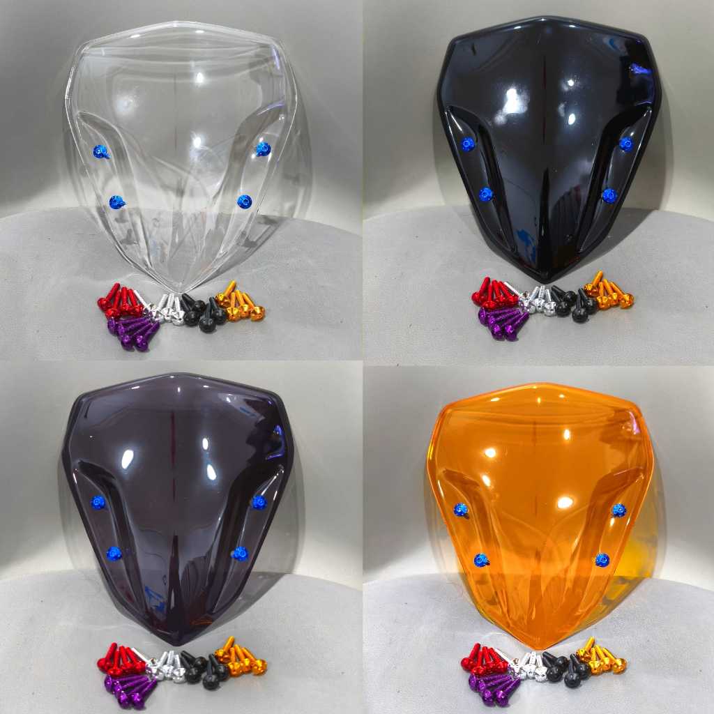 AEROX STANDARD VISOR PACKAGE PLUS AEROX VISOR BOLT OLD AEROX NEW AEROX ...