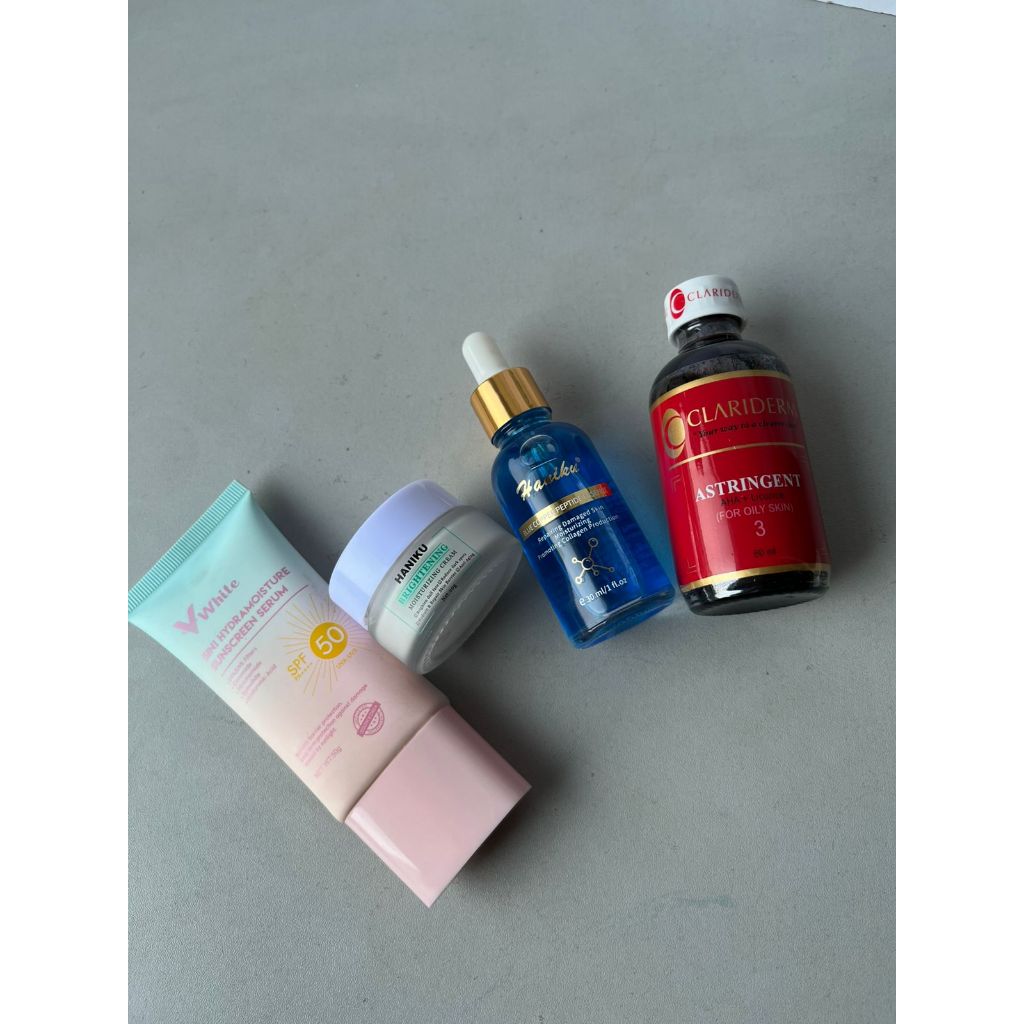 SAVING COMBO SERUM COPPER PEPTIDE +SUNSCREEN V WHITE+ MOISTURIZER ...