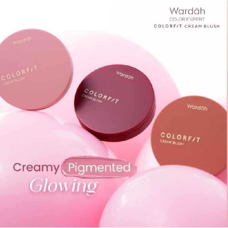 Wardah Colorfit Cream Blush 3g - 06 souful brick | Shopee Malaysia