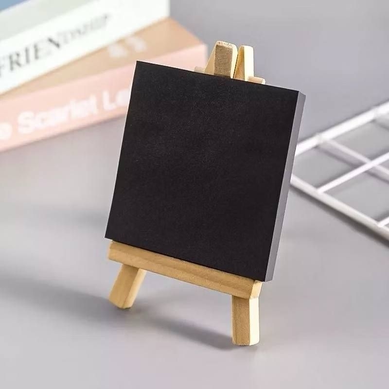 50 Sheets black paper sticky note / black paper aesthetic / sticky note ...