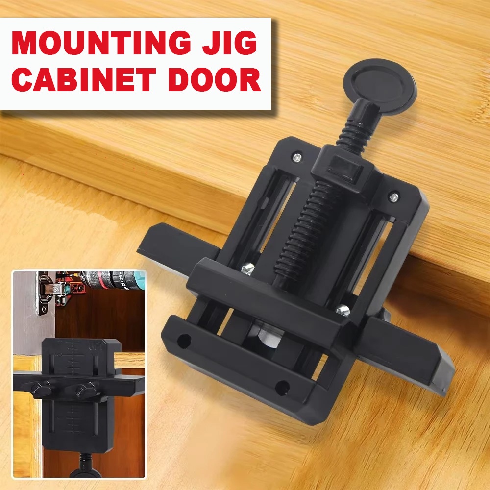 Cupboard Door Mounting Clamp Installation Tool Cabinet Door Clip ...