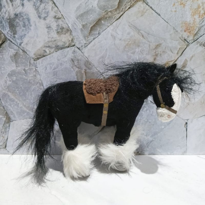 Original Disney Pixar Merida Brave Angus Black Horse Doll | Shopee Malaysia