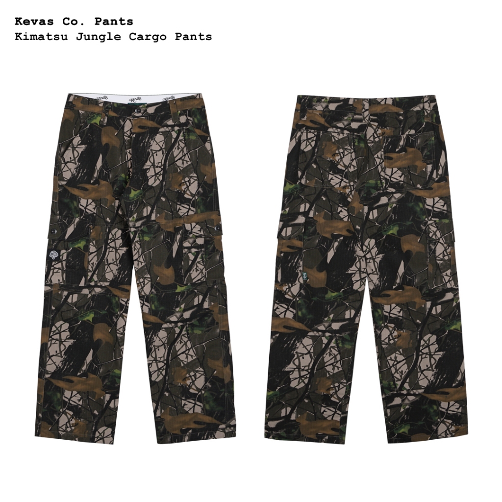 Kevas Kimatsu Jungle Cargo Pants - Regular Fit | Shopee Malaysia