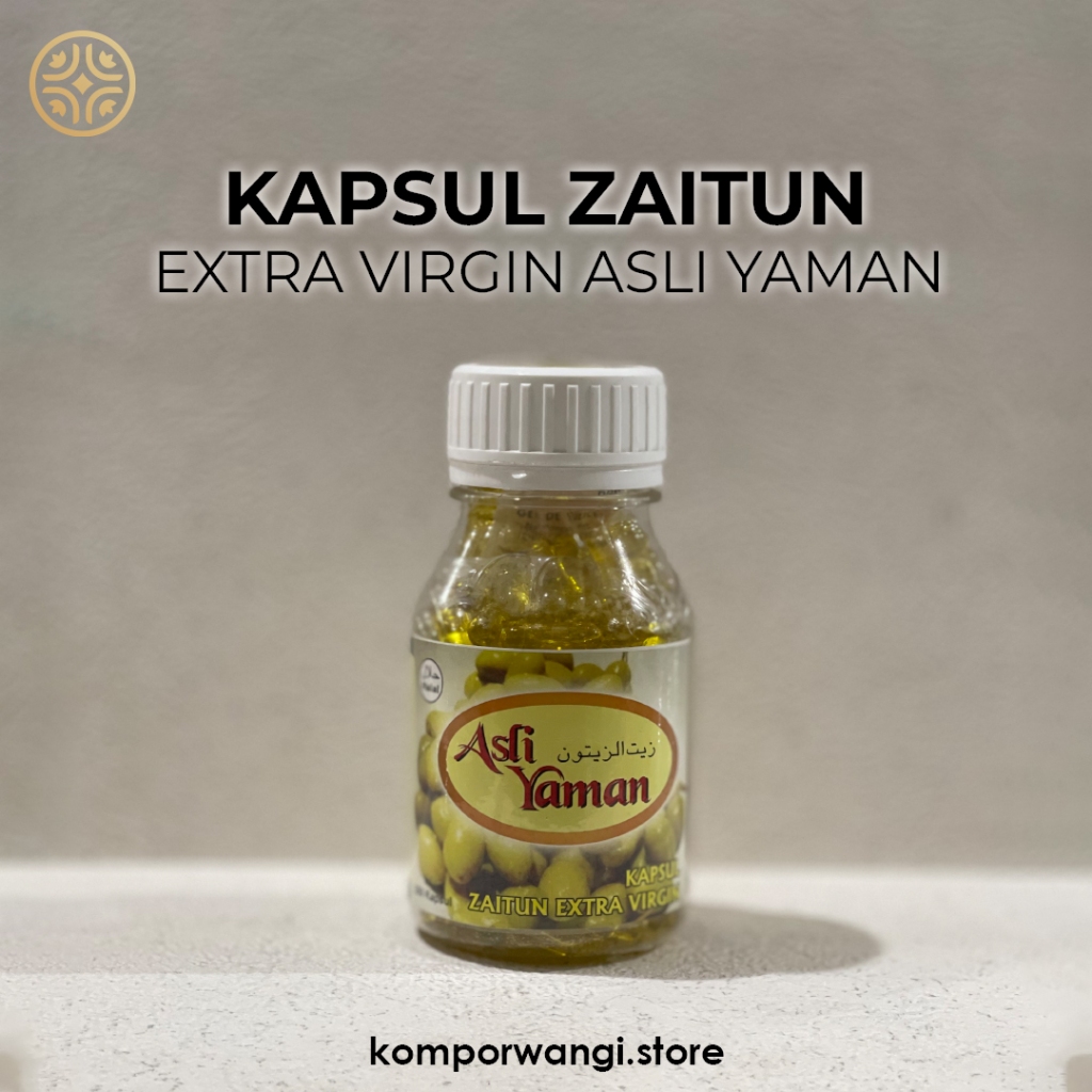 Original Yemeni Extra Virgin Olive Capsules 200 Capsules | Shopee Malaysia