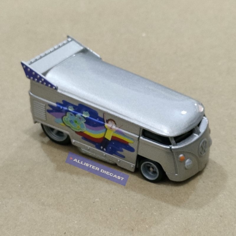 LOOSE PREMIUM Hot Wheels Volkswagen Drag Bus Rick Morty Hotwheels VW ...