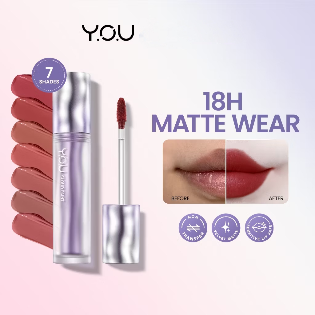 Y.O.U MEMEY YOU Cloud Paint Matte Lasting Lip Cream - YOU | Shopee Malaysia