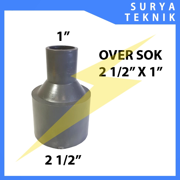 Over sock/Reducer 2 1/2" x 1" D Rucika / Over Sok | Shopee Malaysia