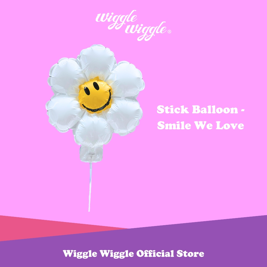 Wiggle Wiggle Stick Balloon - Smile We Love Balloon Icon Wiggle Wiggle ...