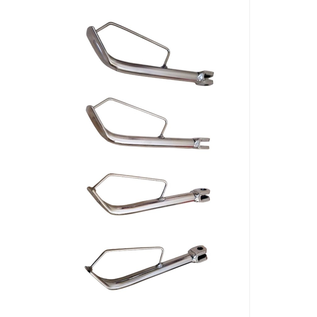 Original chrome Beat Carbu side stand | Shopee Malaysia
