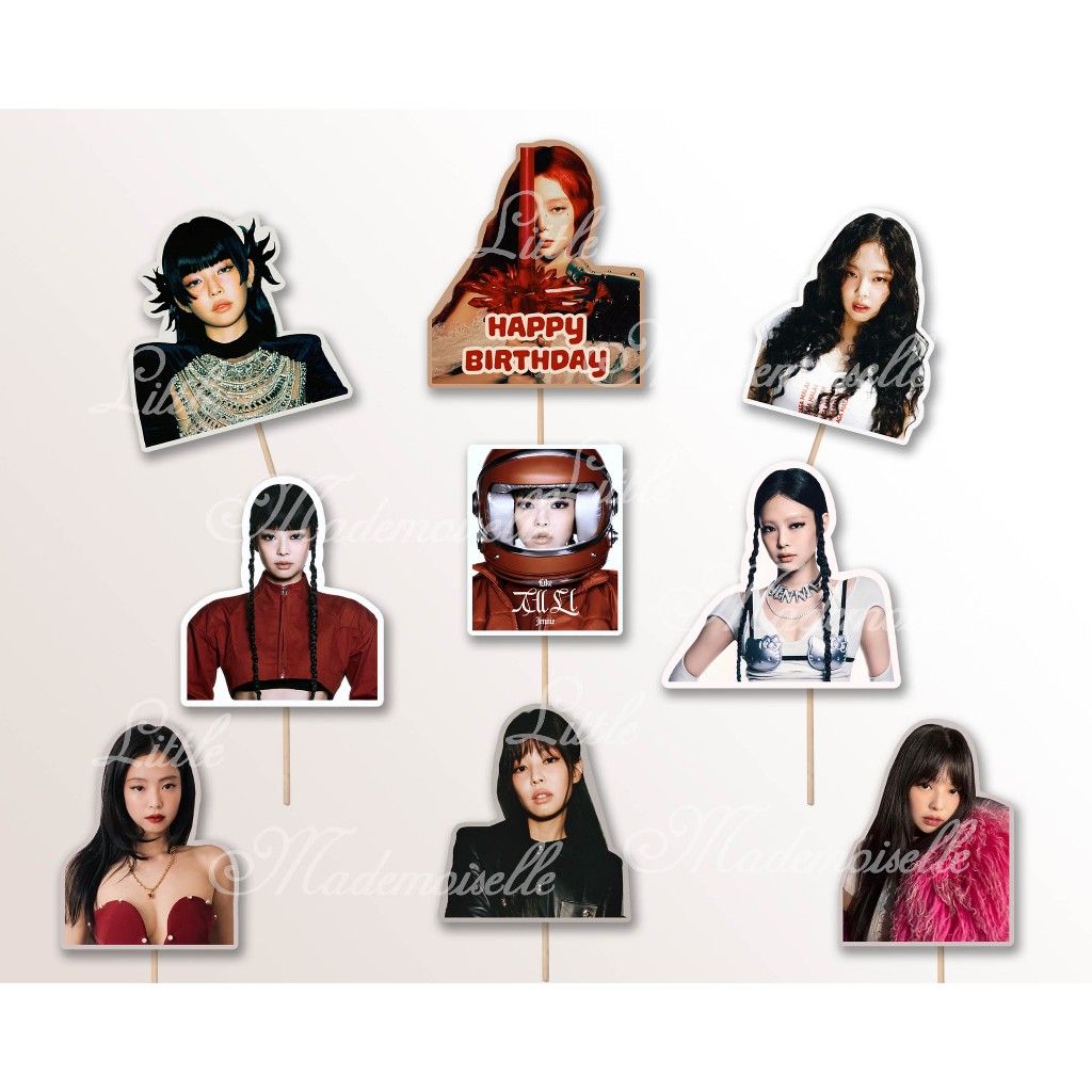 Blackpink Jennie birthday cake Topper | Shopee Malaysia