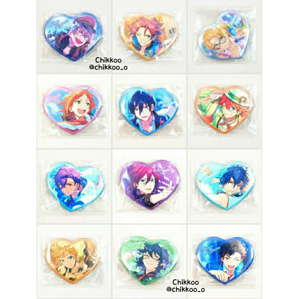 Ensemble Stars Heart Can Badge | Shopee Malaysia
