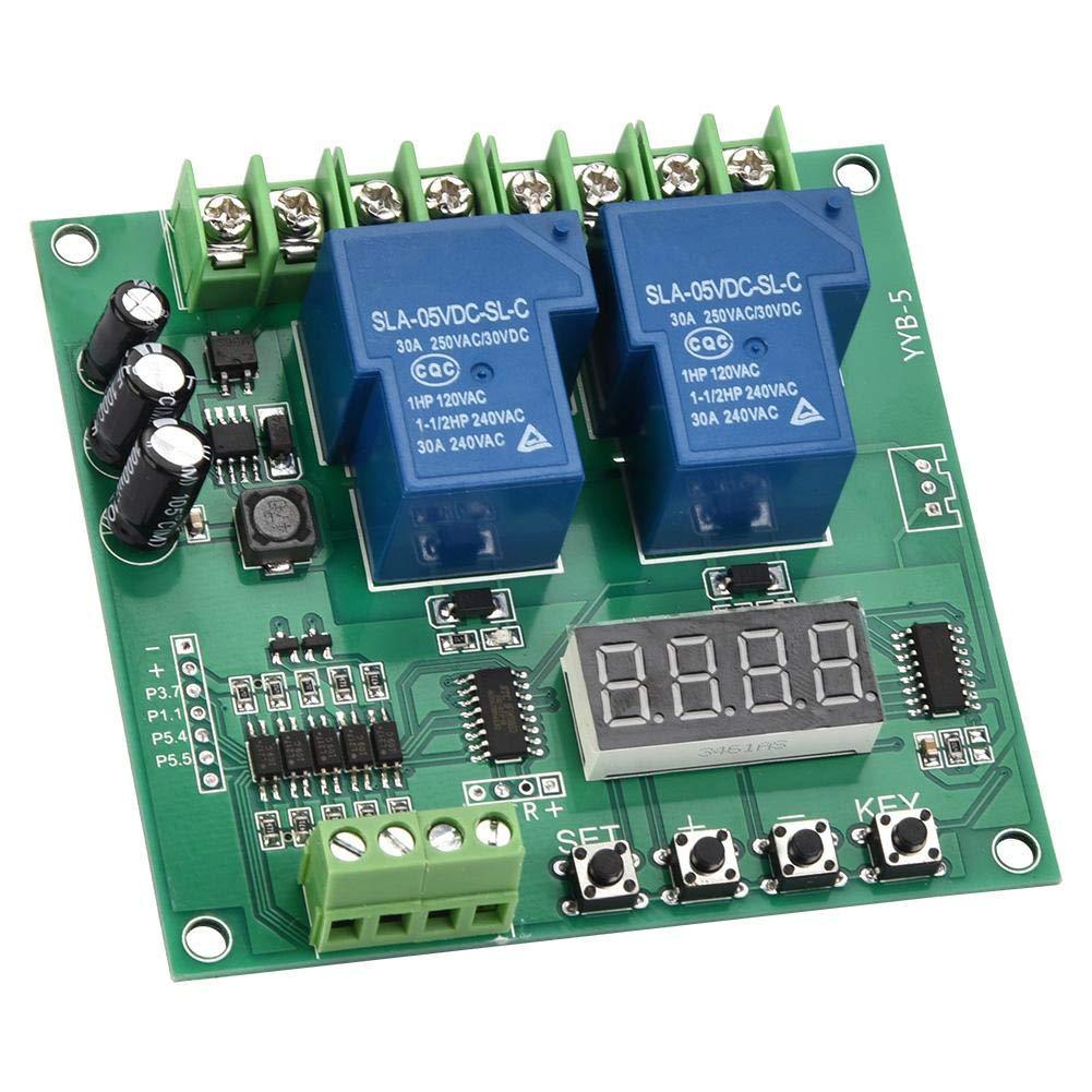 YYB-5 DC AC 7V~27V LED Digital Delay Relay Module Forward / Reverse ...