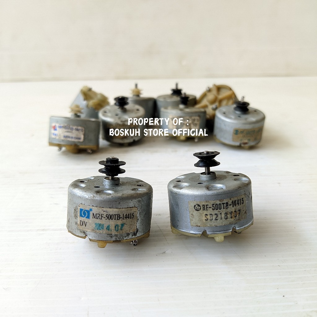DC Dinamo Generator DIY 6V-12V Model RF-500TB ex VCD Player Suitable ...