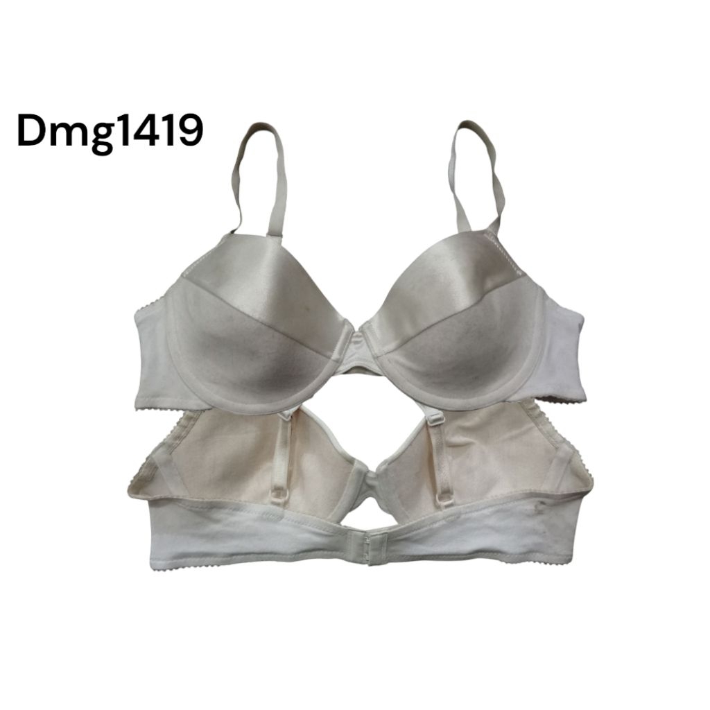 V Dmg1419 branded bra with underwire foam, Riject bra size 34B | Shopee ...