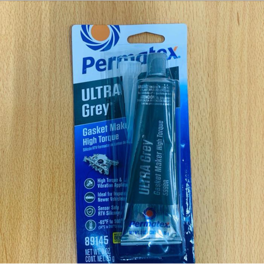 Permatex Ultra Gray Gasket Maker High Torque (85gr) | Shopee Malaysia