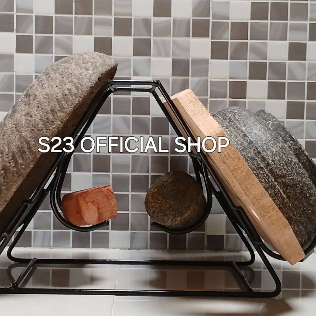 DOUBLE CURVED COBEK/RAK 2 STONE COBEK / 3-LAYER COBEK STAND/AEST ELEKAN ...