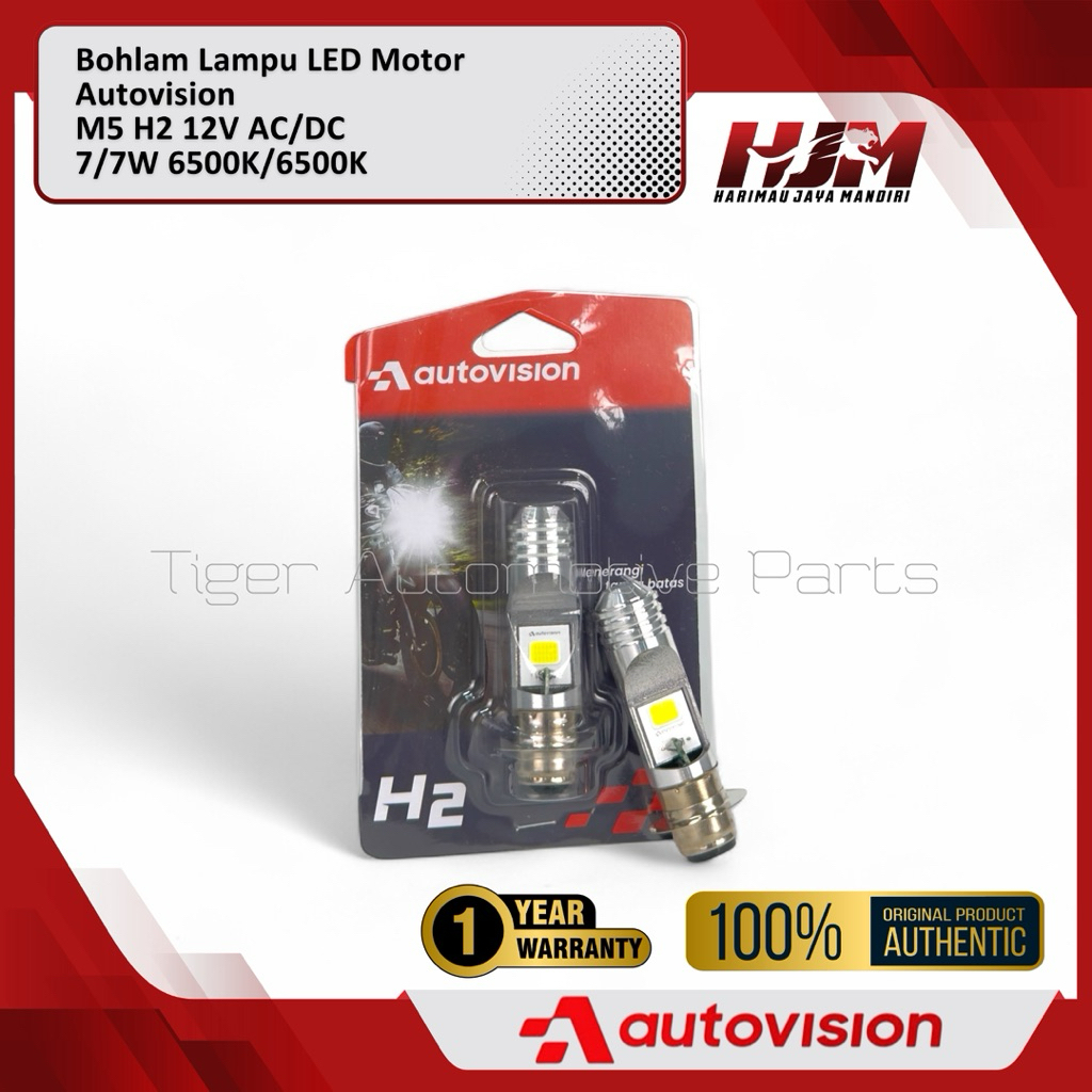 LED Motorcycle Light Bulb M5 H2 H6 T19 9-85V AC/DC 7/7W 6500K Foot 1 ...