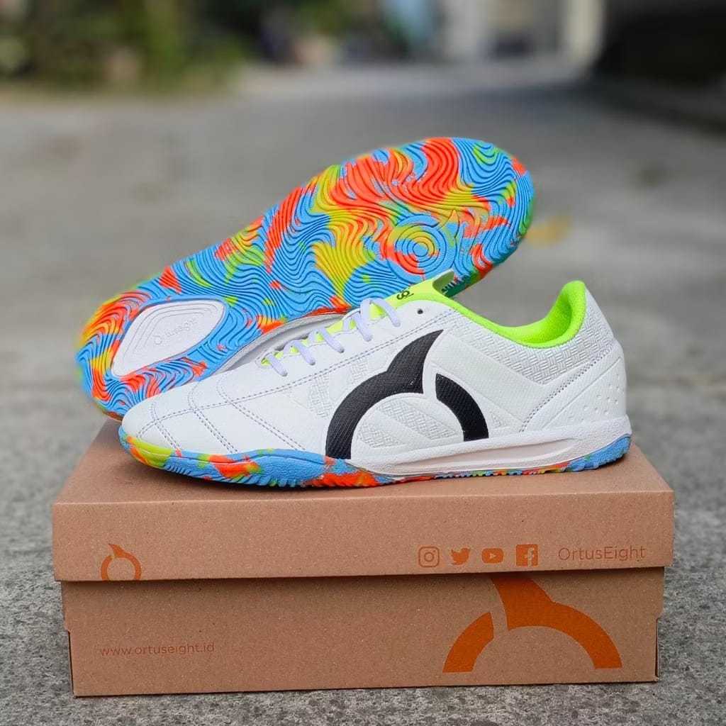 ORTS JOGOSALA RAMPAGE V2 WHITE HIGH QUALITY FUTSAL SHOES | Shopee Malaysia