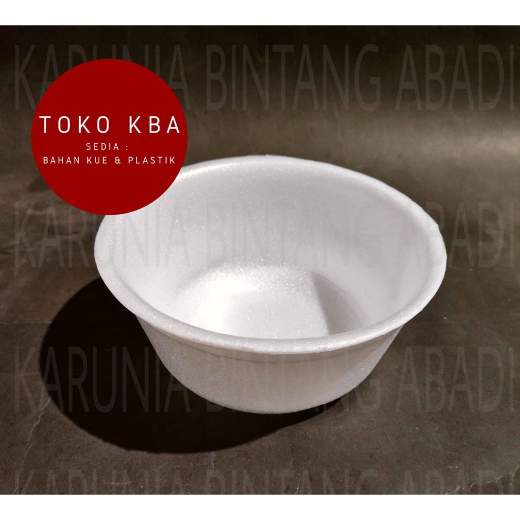 Styrofoam Bowl Styrofoam Bowl MG9 White (1 ball) | Shopee Malaysia