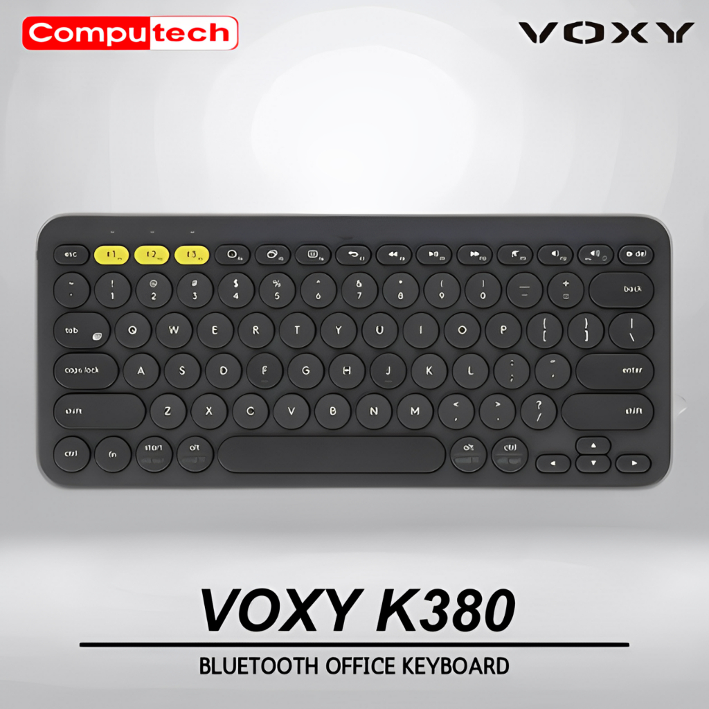 VOXY K380 Bluetooth Office Keyboard Ultra Thin - Wireless Office ...