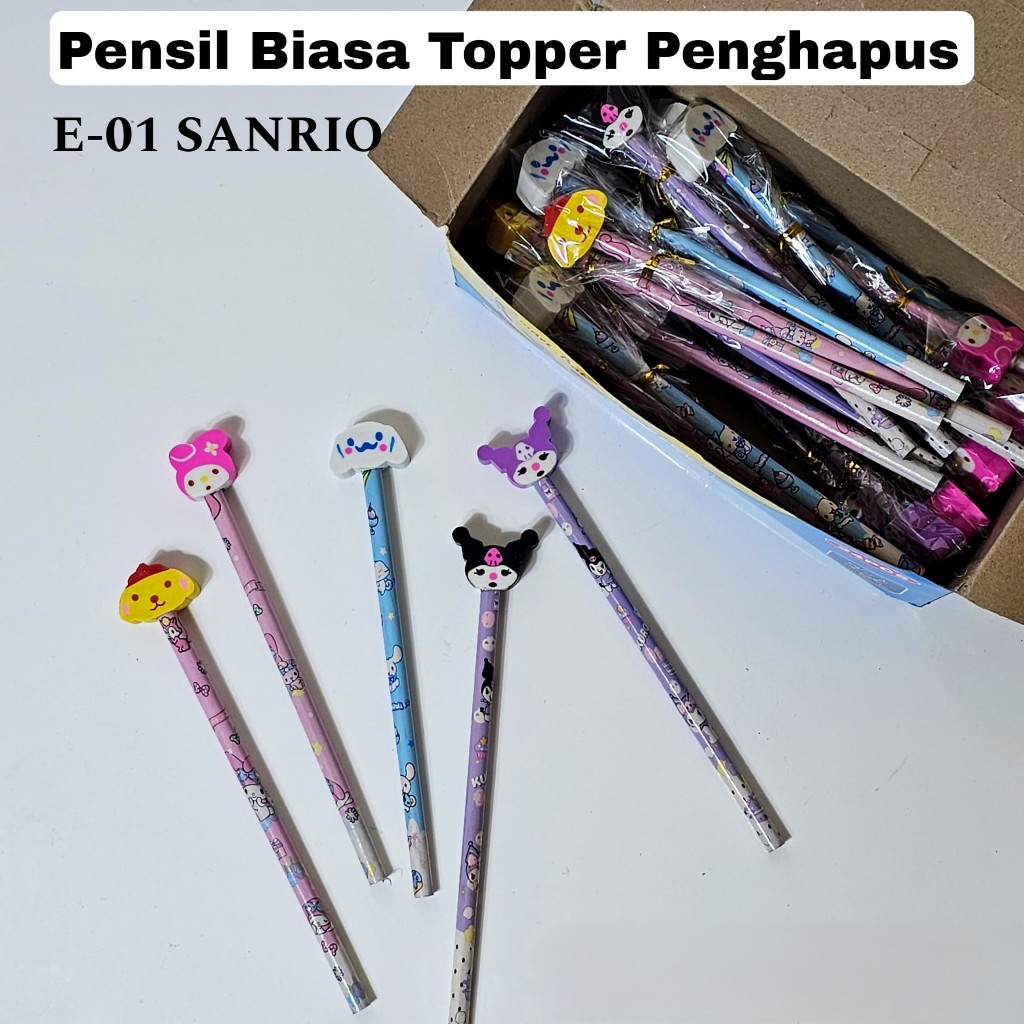 SUPER eraser pencil (1 box = 24 sets)/ unique pencil/ strip pencil ...