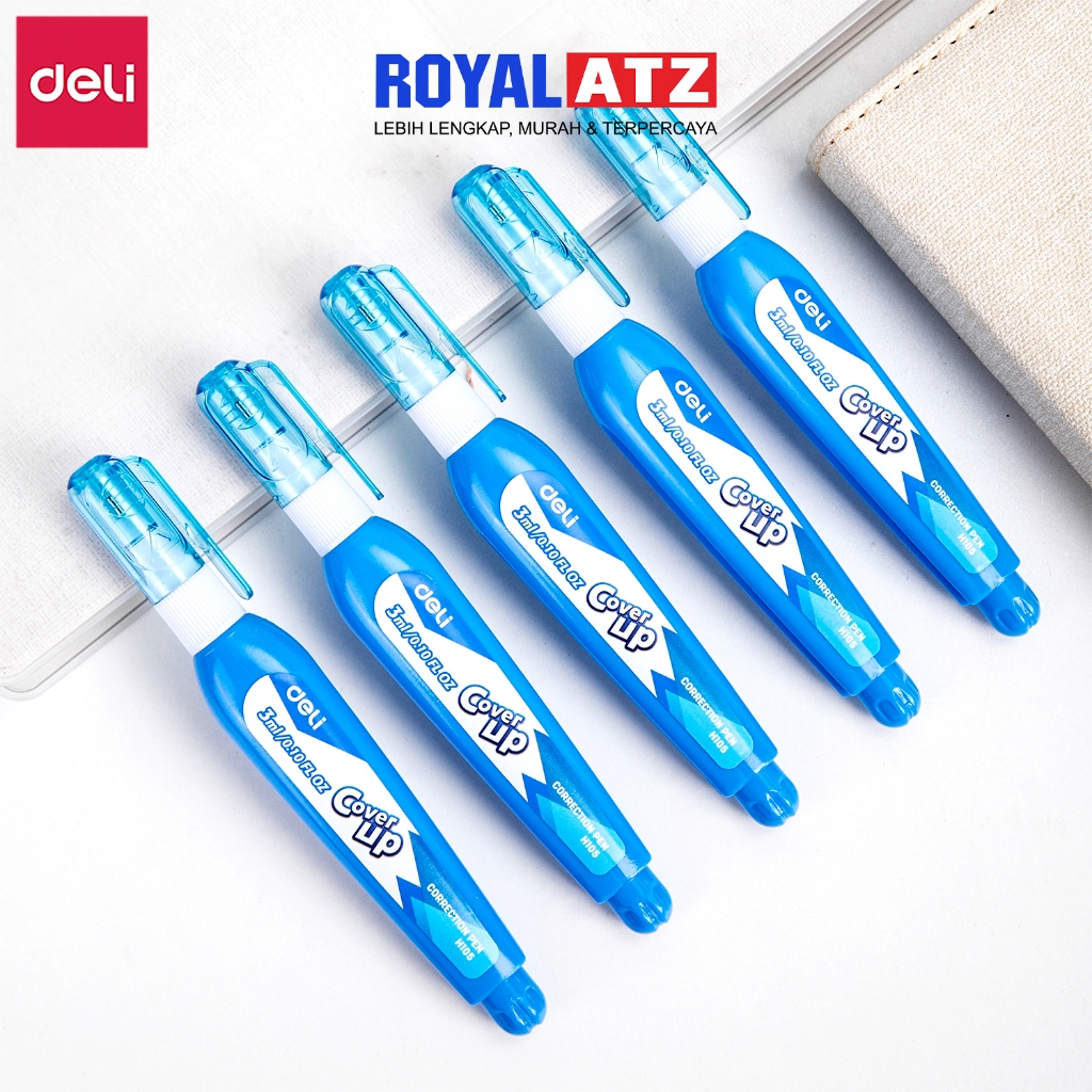 Tip Ex Liquid / Correction Pen Fluid EH105 90 DELI Stationery Contents ...