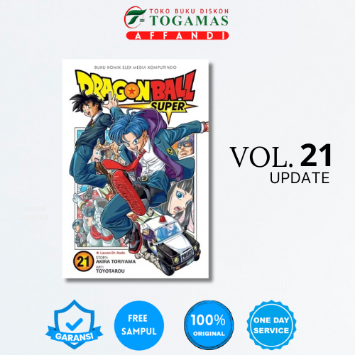 [ UPDATE ] DRAGON BALL SUPER VOLUME 21 | VOLUME 1 - 21 // AKITA ...