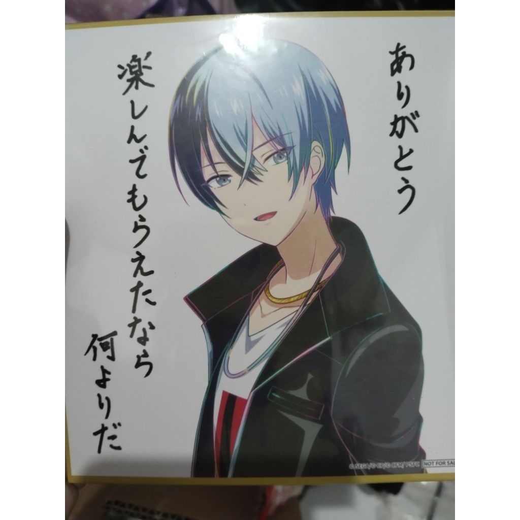 Colorful Stage Movie Bonus - Aoyagi Toya + global code (shikishi paper ...