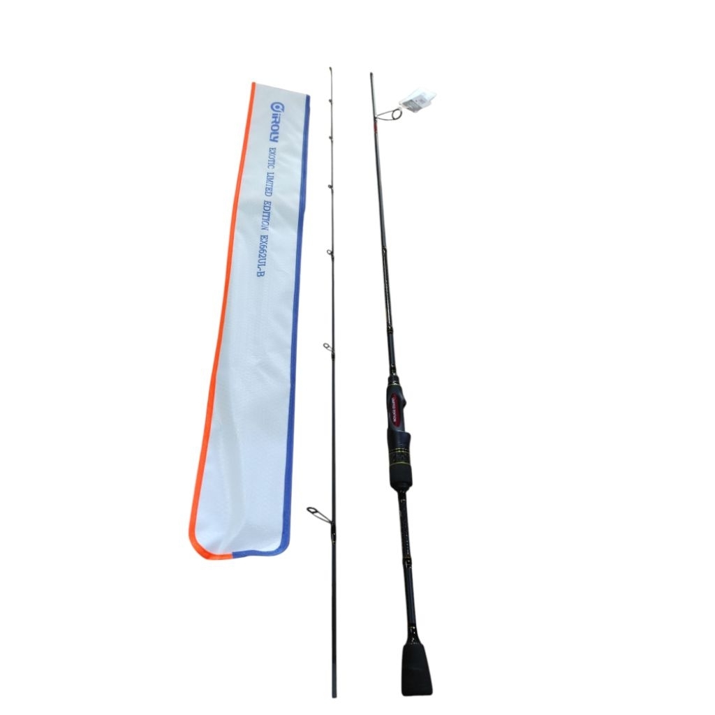 Iroly Exotic Limited Edition EX 662&702UL Spinning Carbon Solid Fishing ...