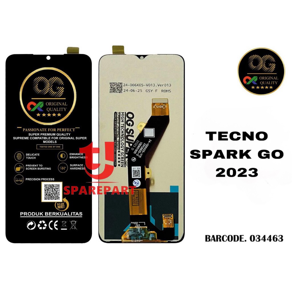 TECNO SPARK GO 2023 / BF7 / ORI OG SUPER TOUCHSCREEN LCD | Shopee Malaysia