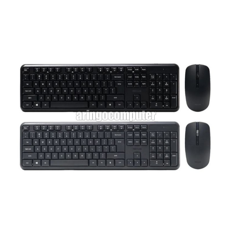 Rexus COMBO MOUSE KM12 WIRELESS/SILENT BLACK Keyboard | Shopee Malaysia