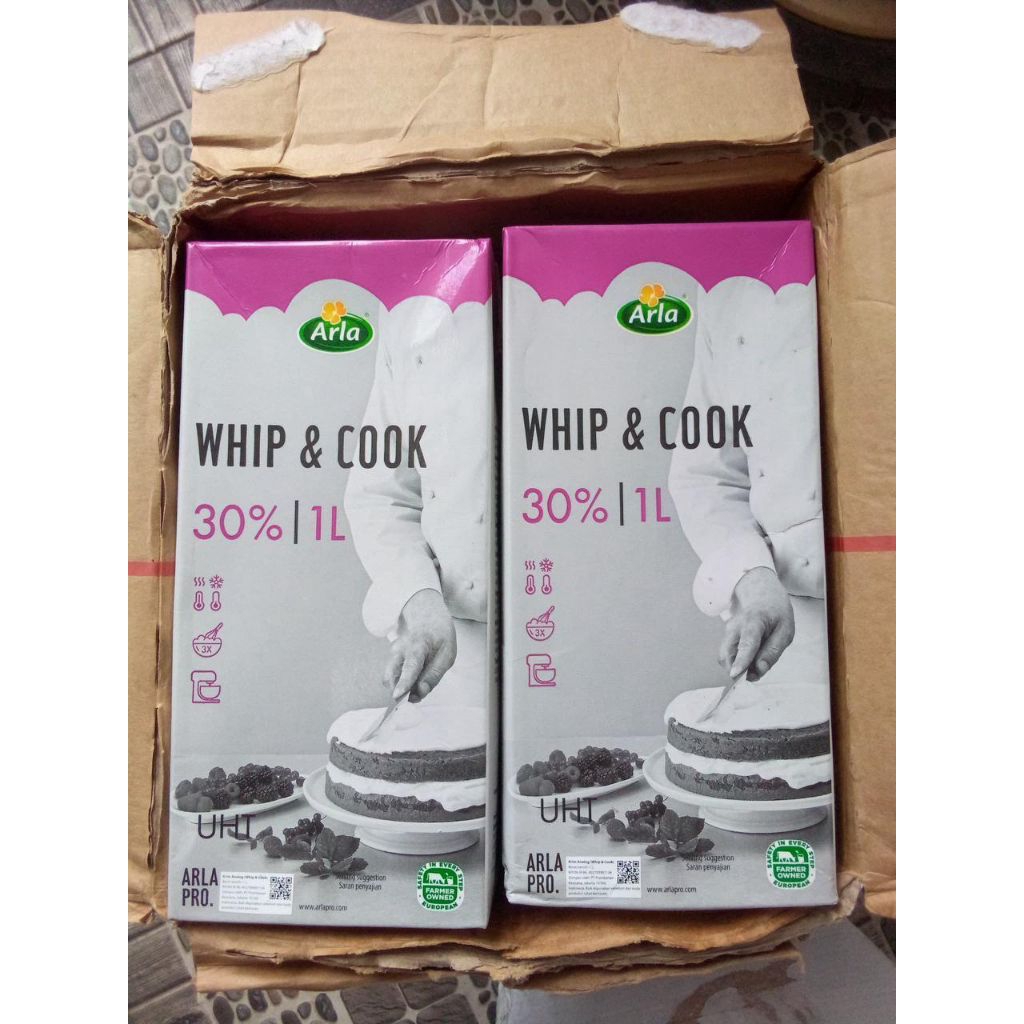 Arla Whipe Cream 1liter/ arla whipping cream 1liter/Arla Whip&cook ...