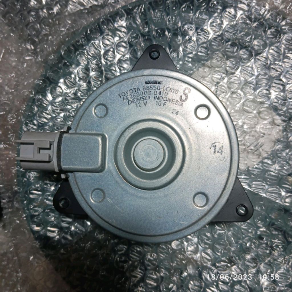 ORIGINAL toyota nav1 denso AC radiator fan Motor | Shopee Malaysia