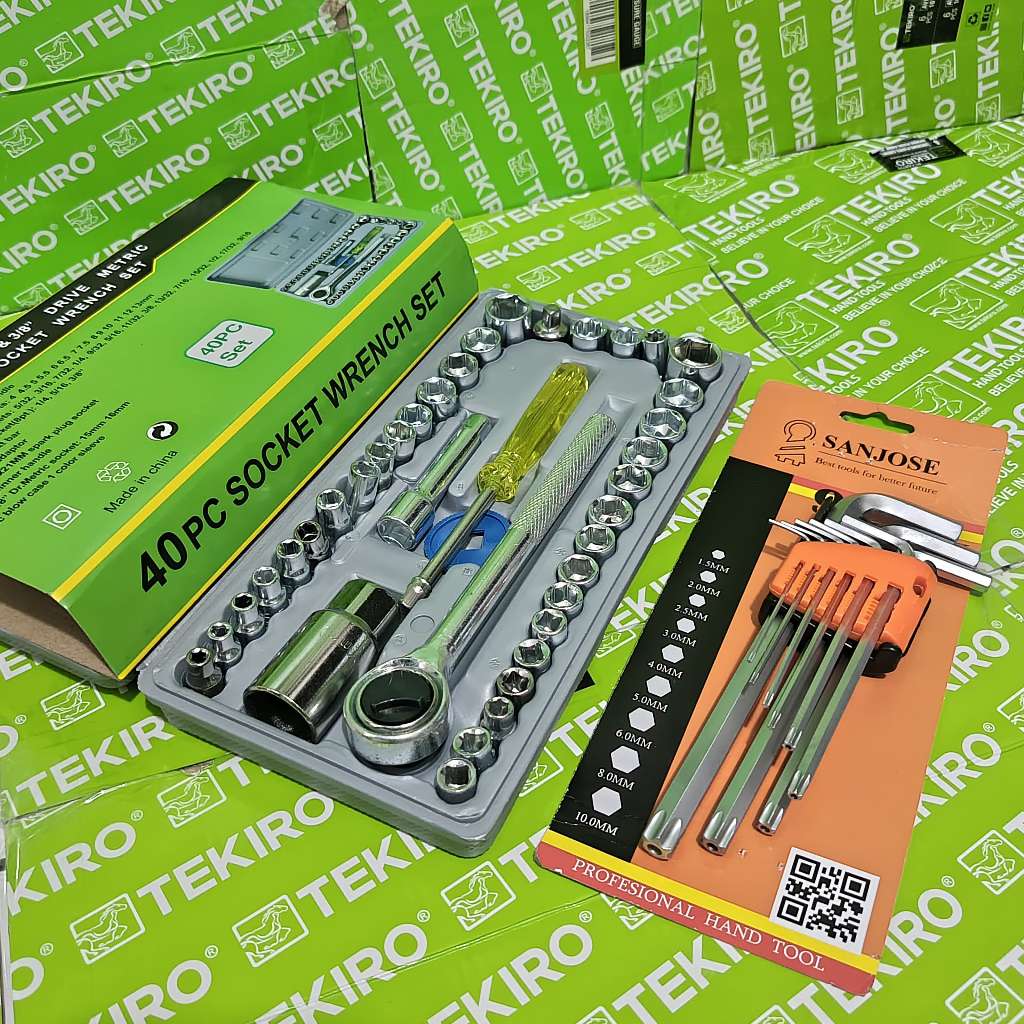 Victory 40 pcs shock lock package & L key Set 9 pcs Combination ...