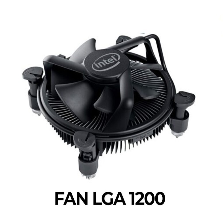 INTEL Fan processor intelligence lga 1200 i3 i5 i9 i7 w/ temperature control Black - cpu cooler ...