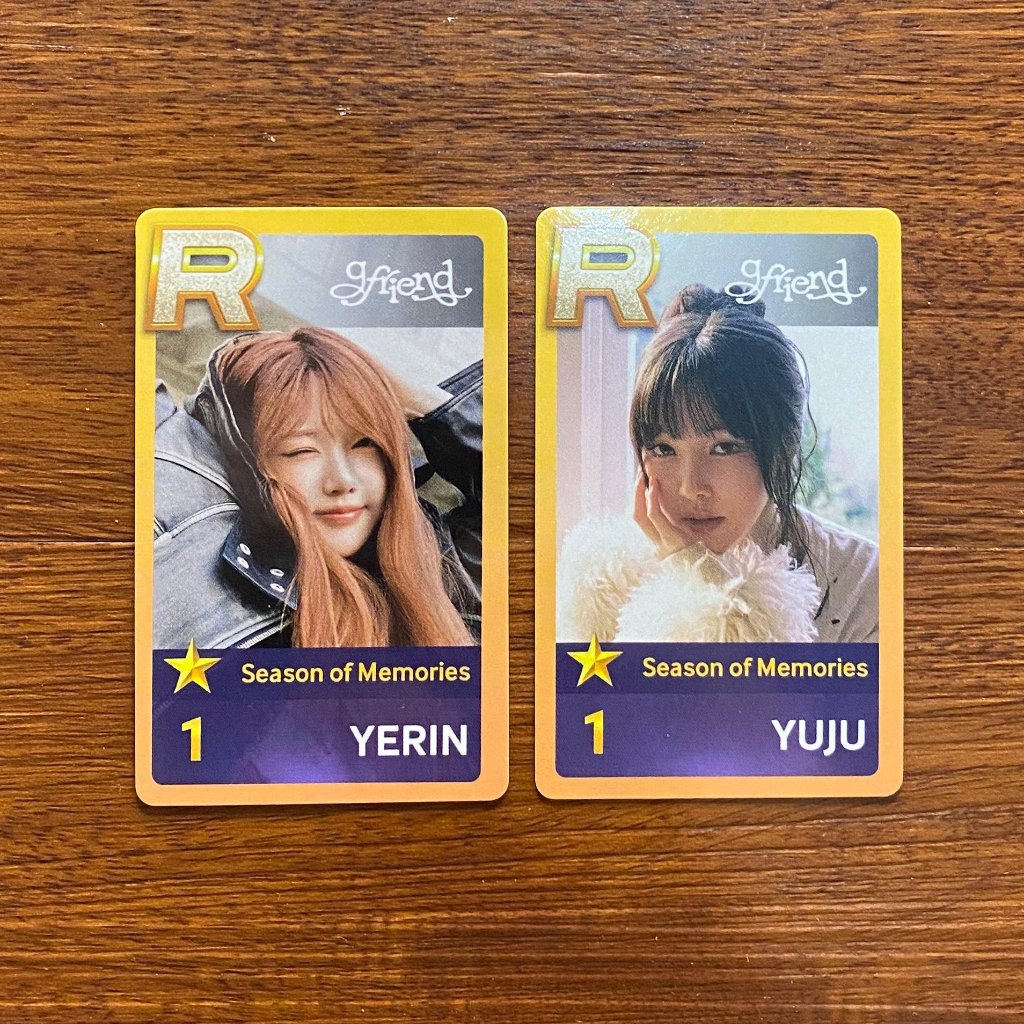 Gfriend season of memories superstar gift mission sowon yerin eunha yuju sinb umji som ssgf ...