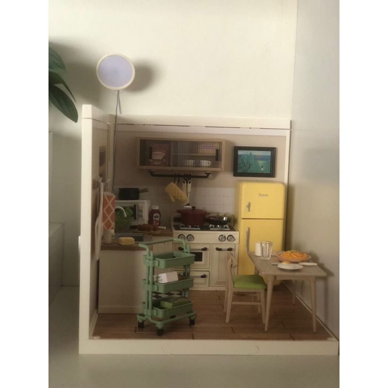 Already assembled/installed - Rolife super creator DIY kitchen set ...