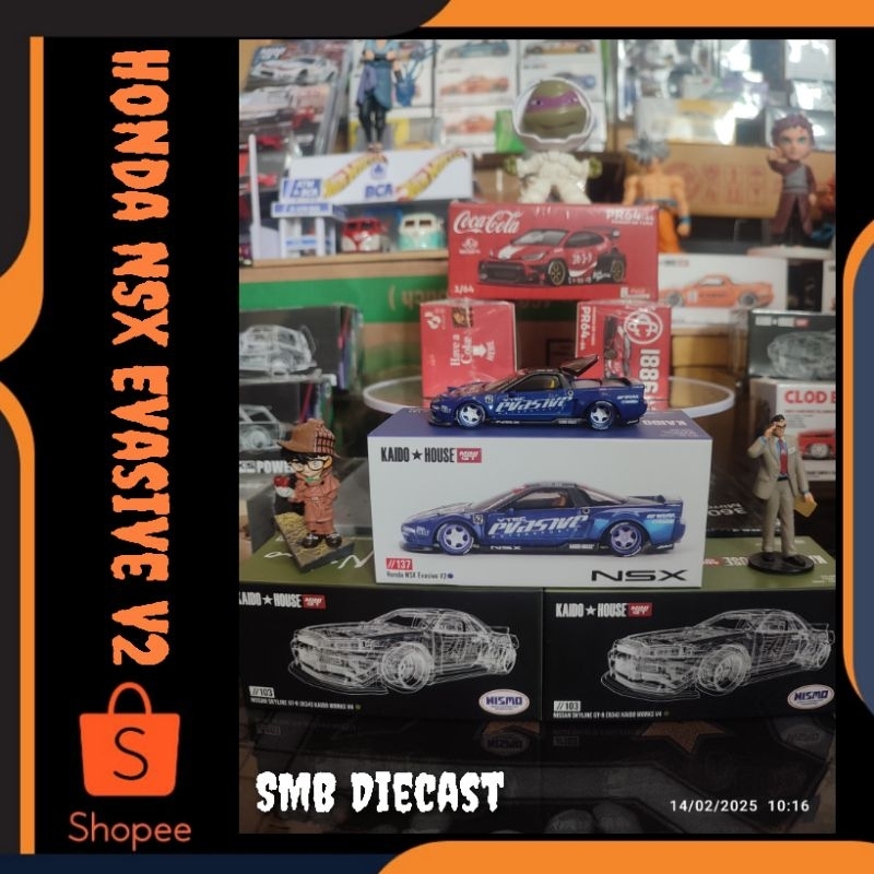 Kaido HOUSE MINI GT HONDA NSX EVASIVE V2 LOS KHMG137 | Shopee Malaysia