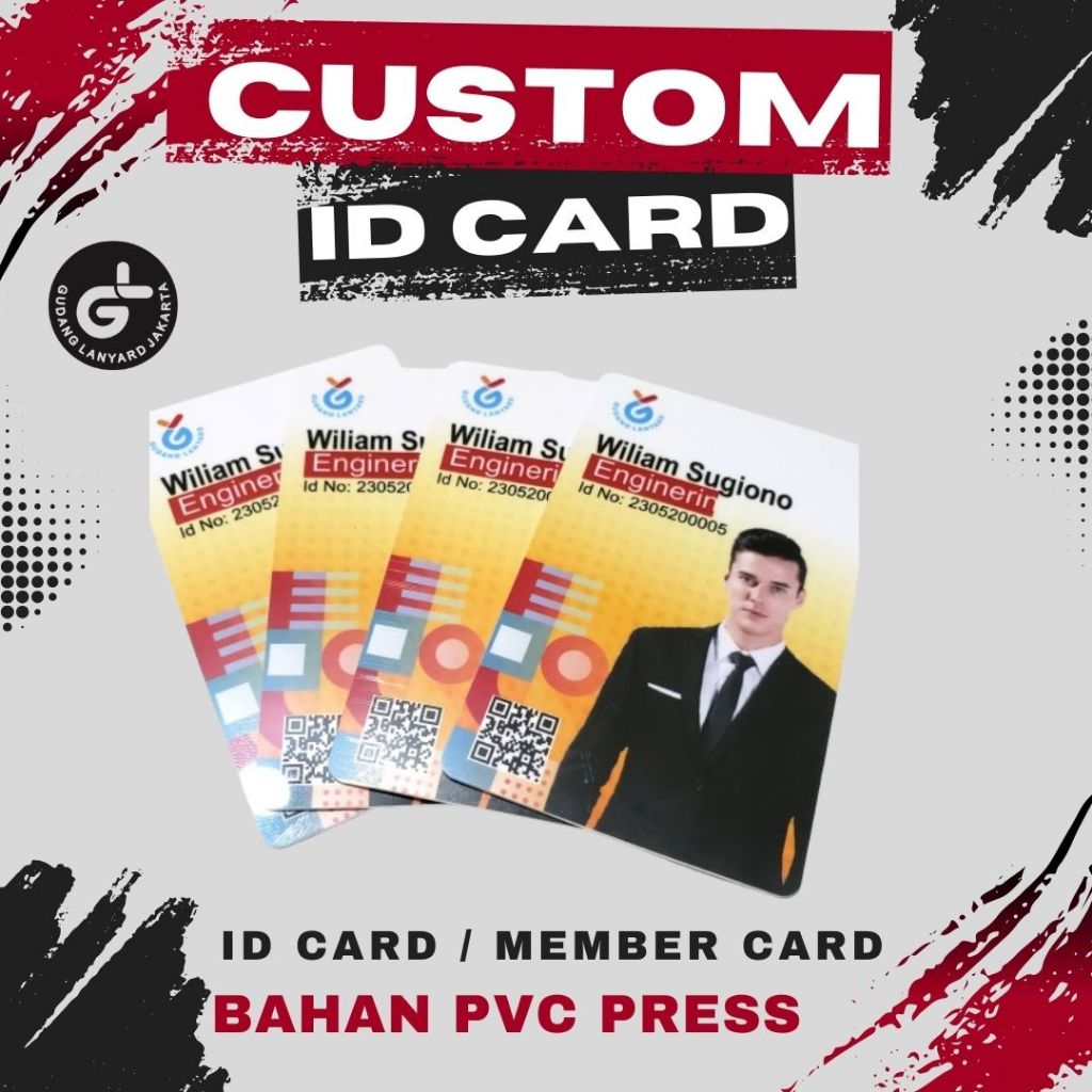 Print Pvc Id cards, Member cards using photos and custom design ...