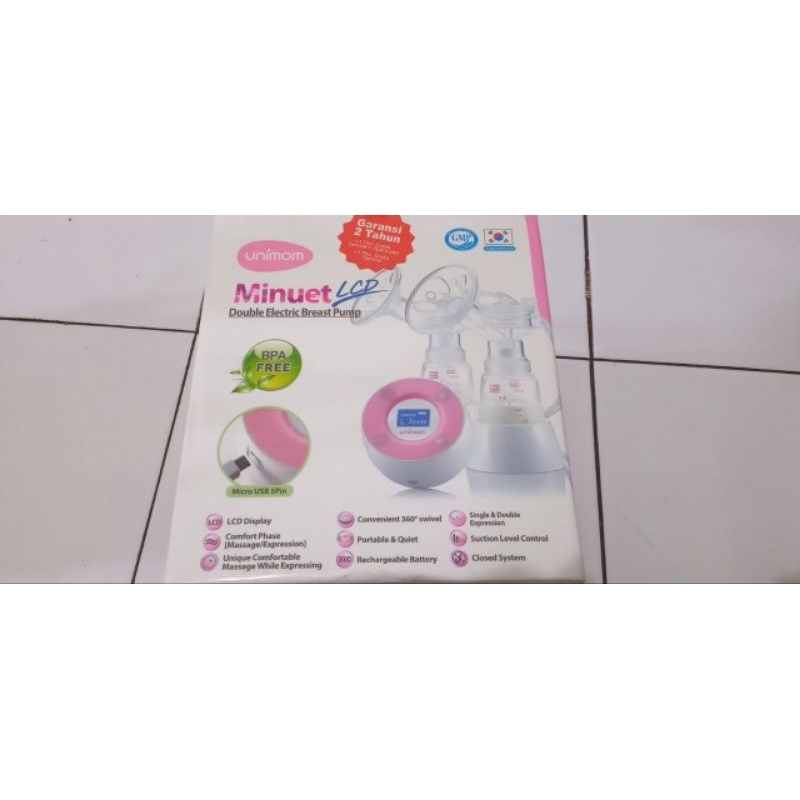 Unimom Minuet LCD Double Breast Pump UM-87201 | Shopee Malaysia