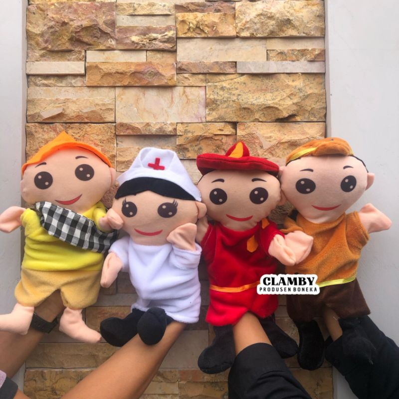 Educational Hand Puppets Fairy Tale Puppets Children's Toys ...