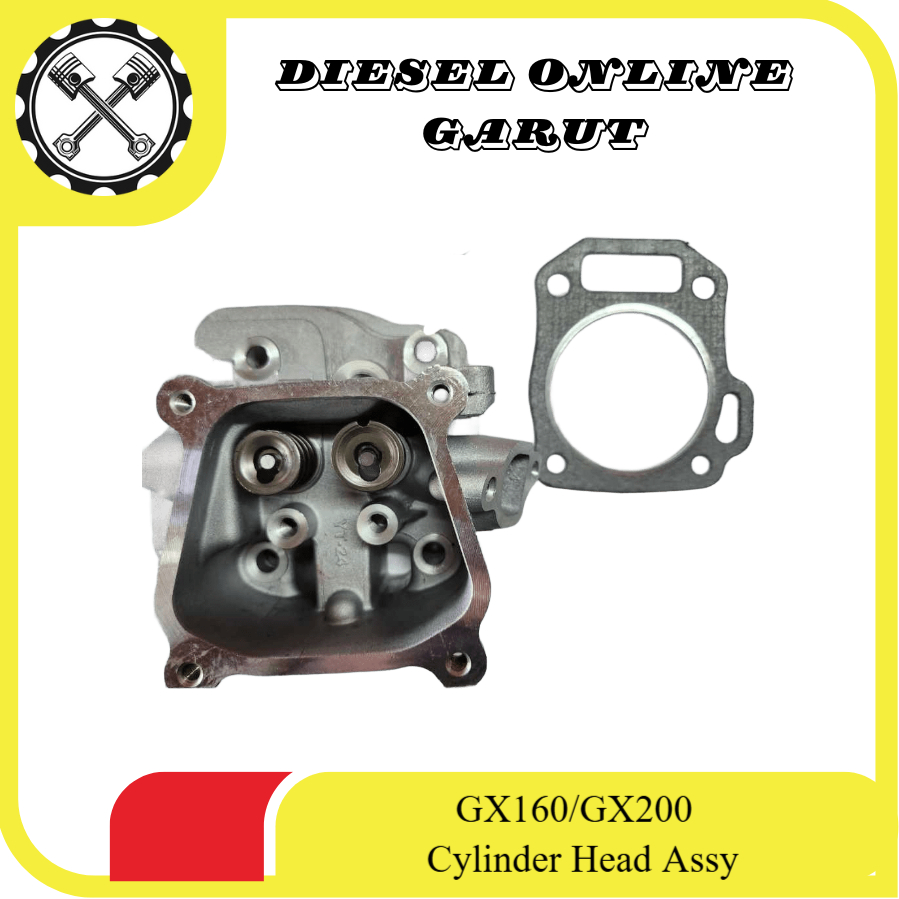 Gx160/gx200 Cylinder Head Assy / Complete GX160/200 Cylinder Head Block ...