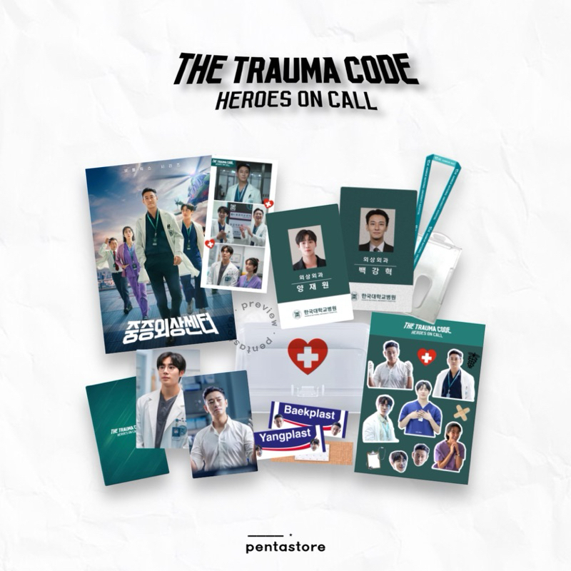 Trauma Code: Heroes on Call Fankit | Kdrama kit | Shopee Malaysia