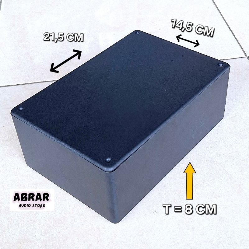 HITAM Kx-7 BOX THICK BLACK PLASTIC BOX | Shopee Malaysia