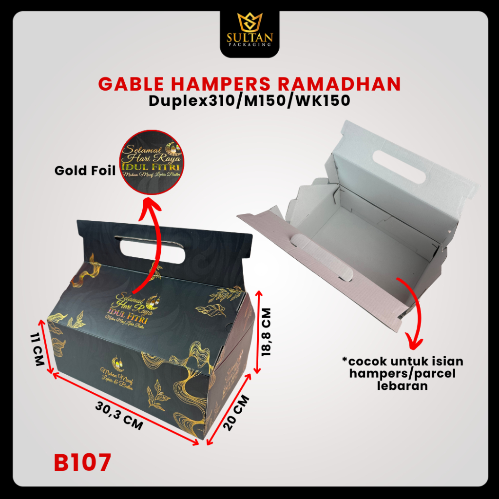 Eid Hampers Box / Eid Al-Fitr Packaging Gift Box / Ramadan Gable Box ...