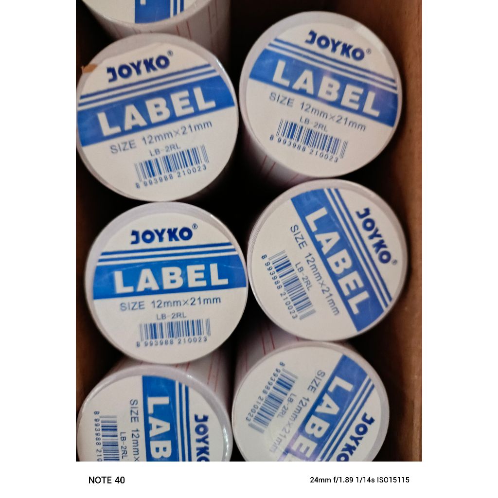 MESIN Refillable Sticker Label/Refill Price Label 1 Line Joyko MX 5500 ...