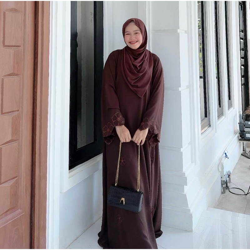 Alisha Abaya Elbise arabian premium | Shopee Malaysia